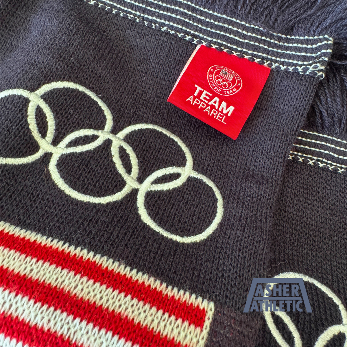 Team USA Olympic Winter Games Scarf – Asher Athletic Ltd.
