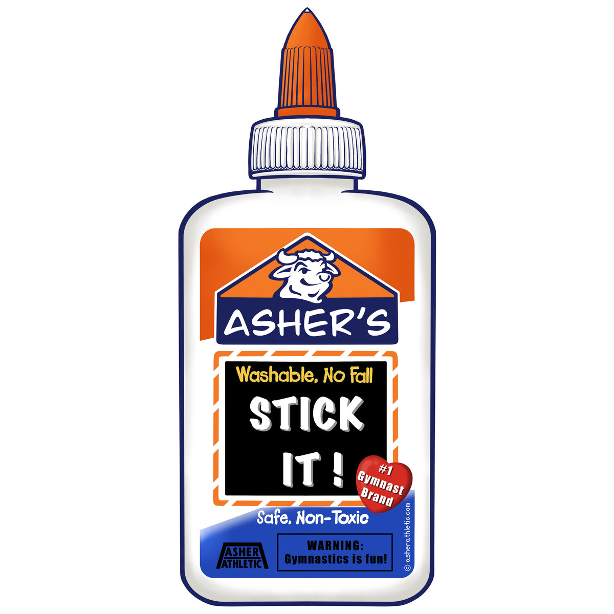 Stick It! sticker – Asher Athletic Ltd.