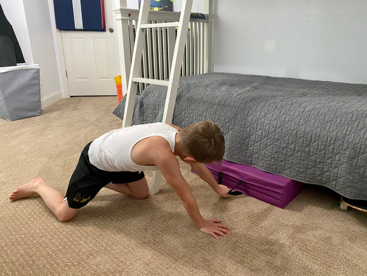 The Asher Athletic Folding Trainer Mat is for your home & family ...